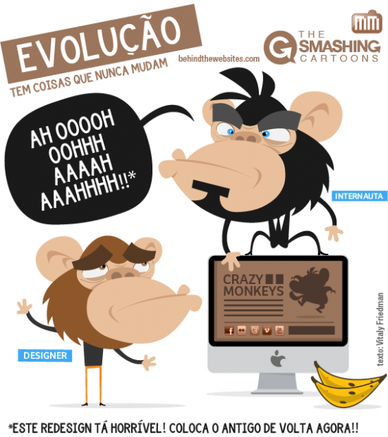 The Smashing Cartoons: "Evolução" - MacMagazine