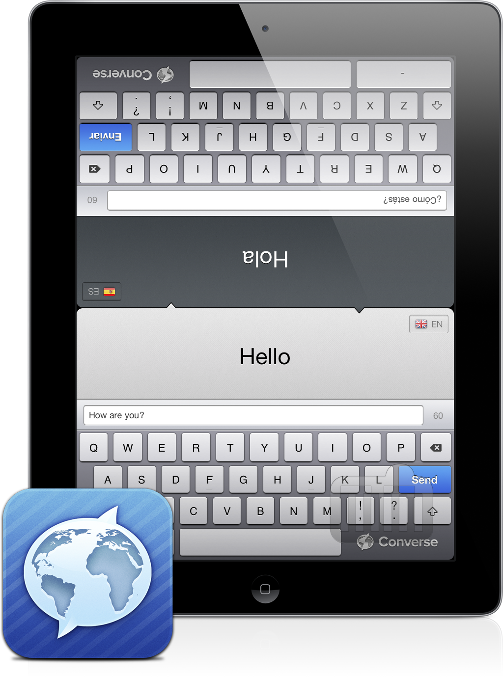 Converse é um app para quem quer se comunicar com falantes de outro ...