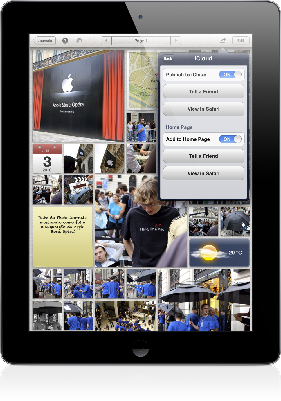 Conheça o novo recurso de compartilhamento de álbuns do iPhoto para iOS ...