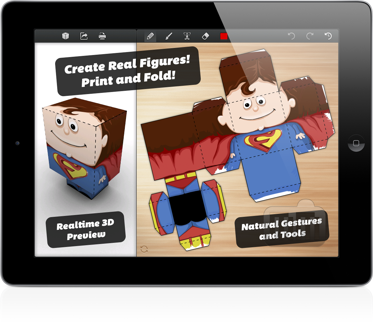 Crie papertoys facilmente no seu iPad com a ajuda do aplicativo Foldify - MacMagazine