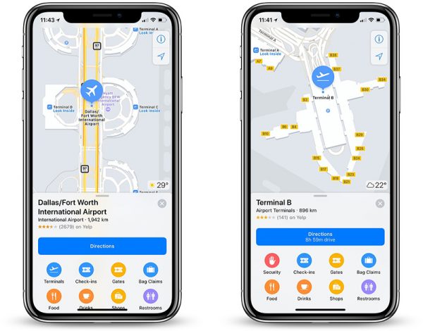 Mapas da Apple têm novas expansões em transporte público e mapas ...