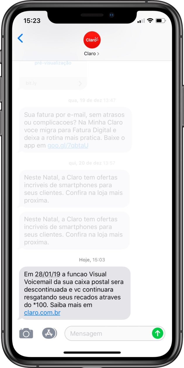 Única operadora brasileira que suportava o Visual Voicemail desiste do ...