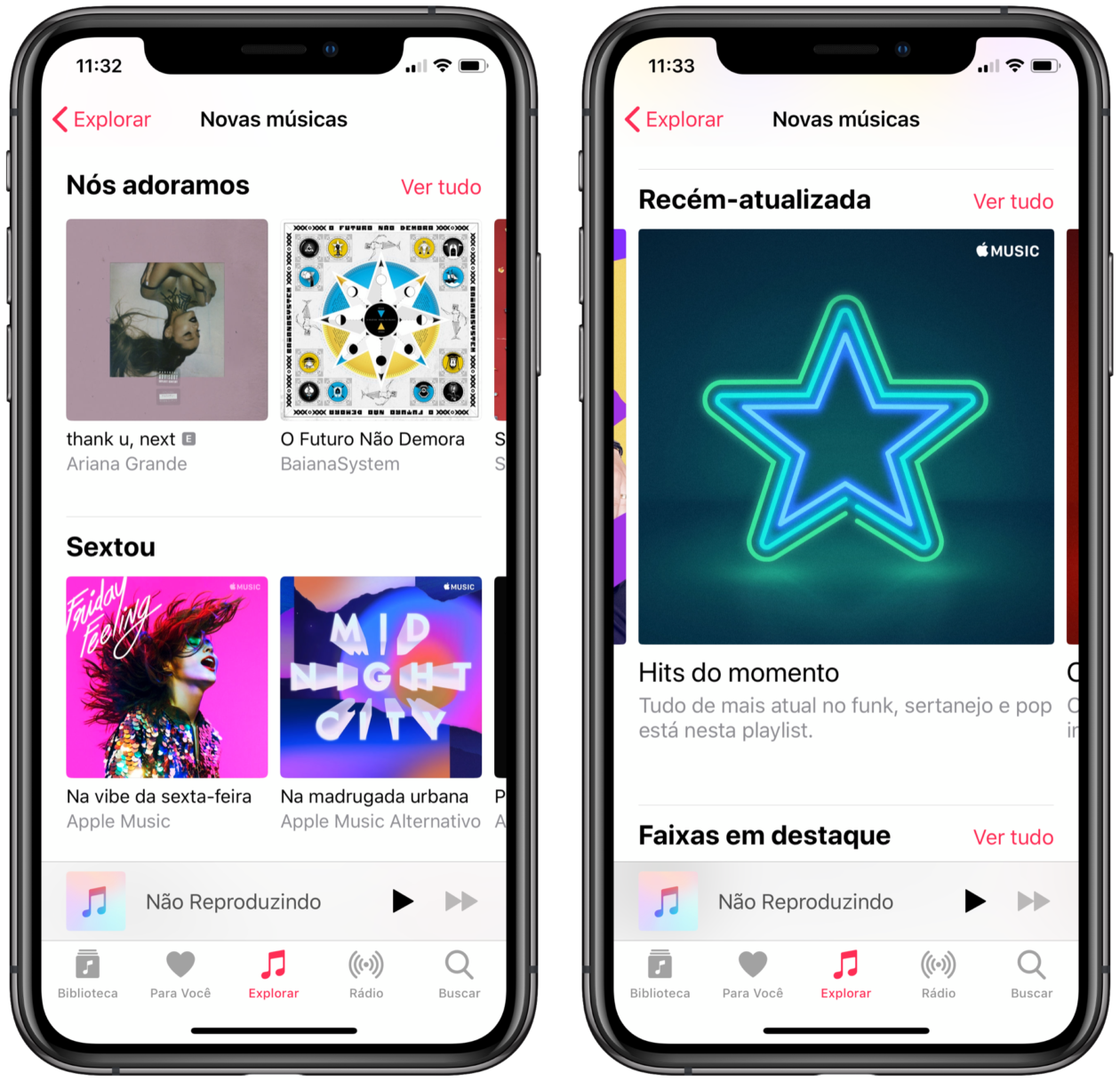 Apple Music reorganiza aba "Explorar" e destaca mais conteúdos ...
