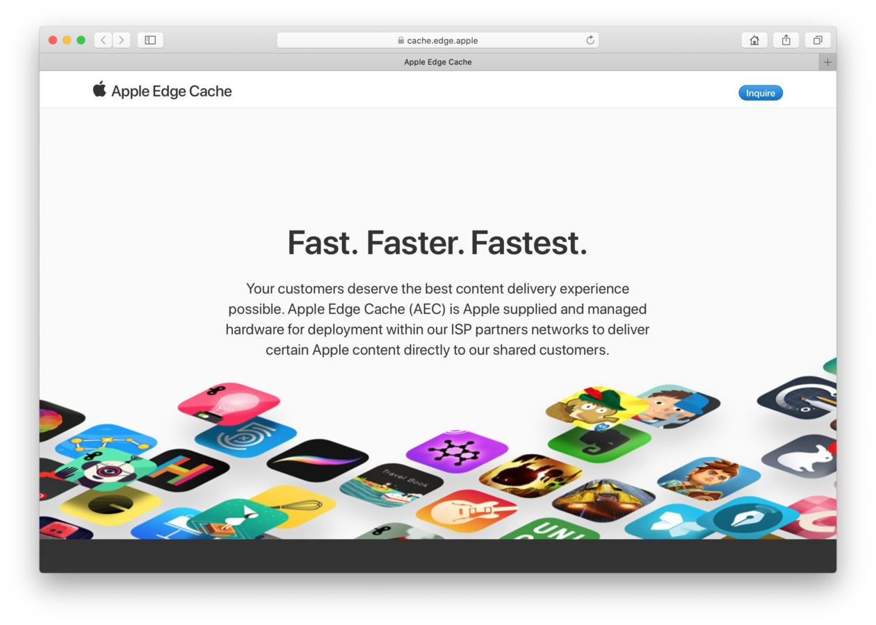Novo serviço da Apple fornece conteúdos da web mais rapidamente ...