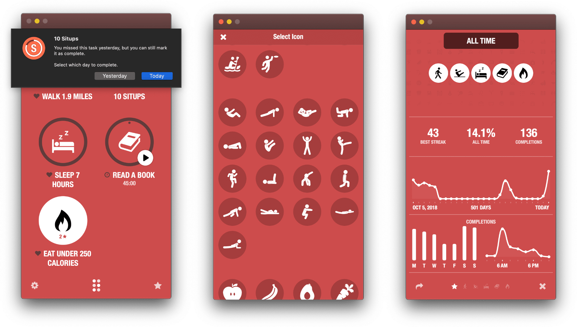 Streaks, app para criar e cumprir tarefas diárias, chega ao Mac ...