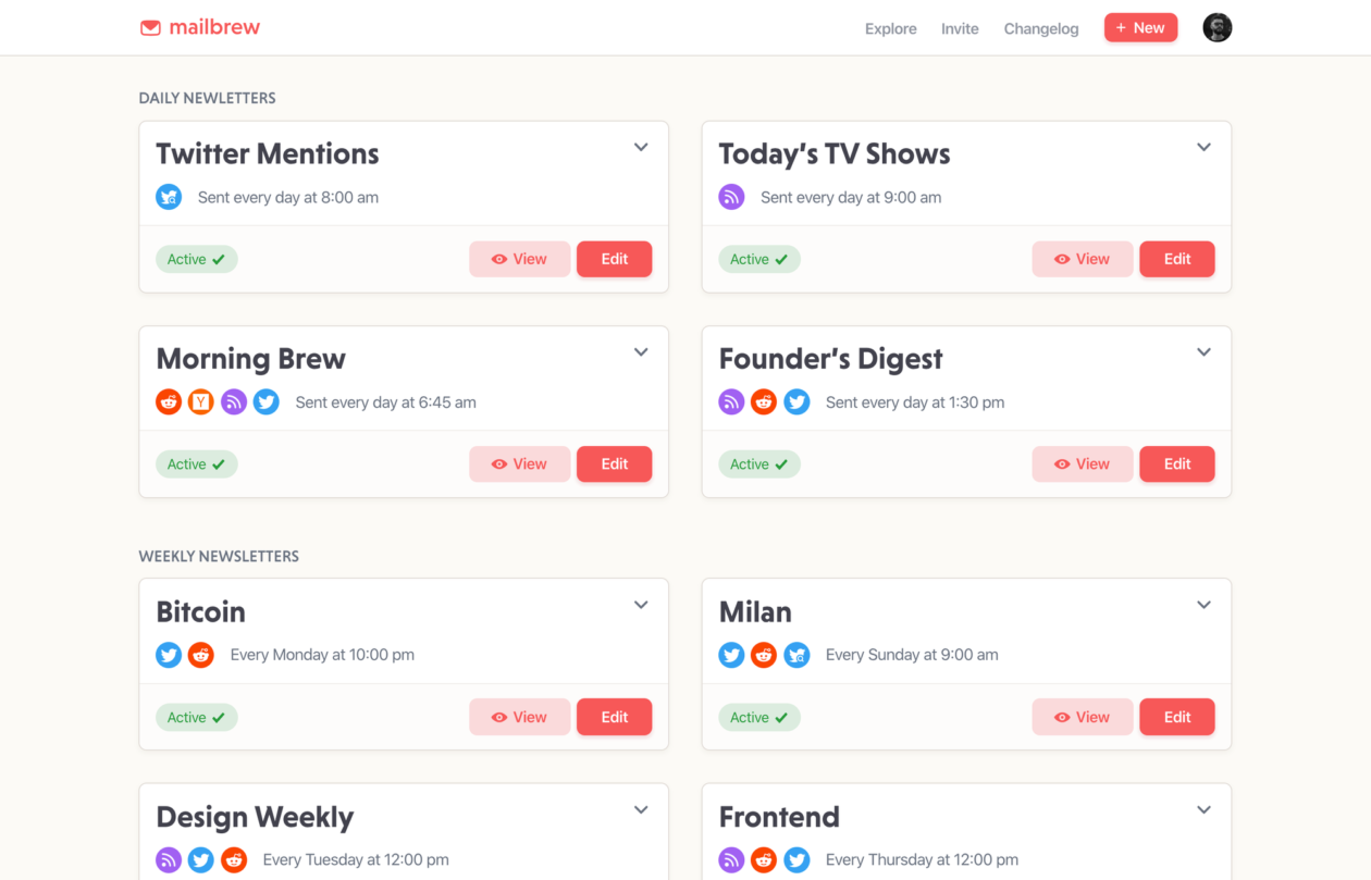 Receba novidades do Twitter, YouTube, Reddit e mais de uma só vez com o Mailbrew - MacMagazine