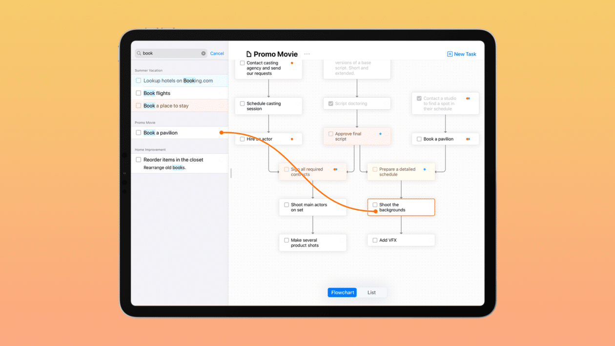Taskheat é um gerenciador de tarefas completo com fluxogramas para iOS, iPadOS e macOS - MacMagazine