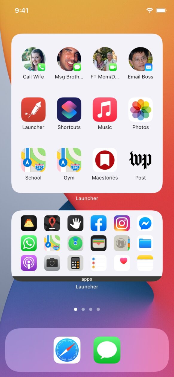 Launcher para iOS coloca aplicativos e tarefas mais comuns diretamente ...
