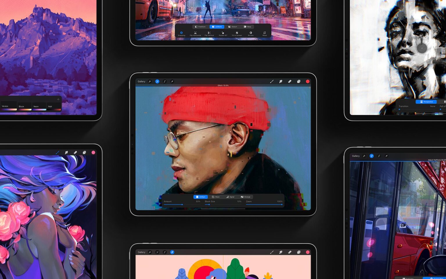 Procreate 5X é lançado com novos filtros e ferramenta de criação em AR ...