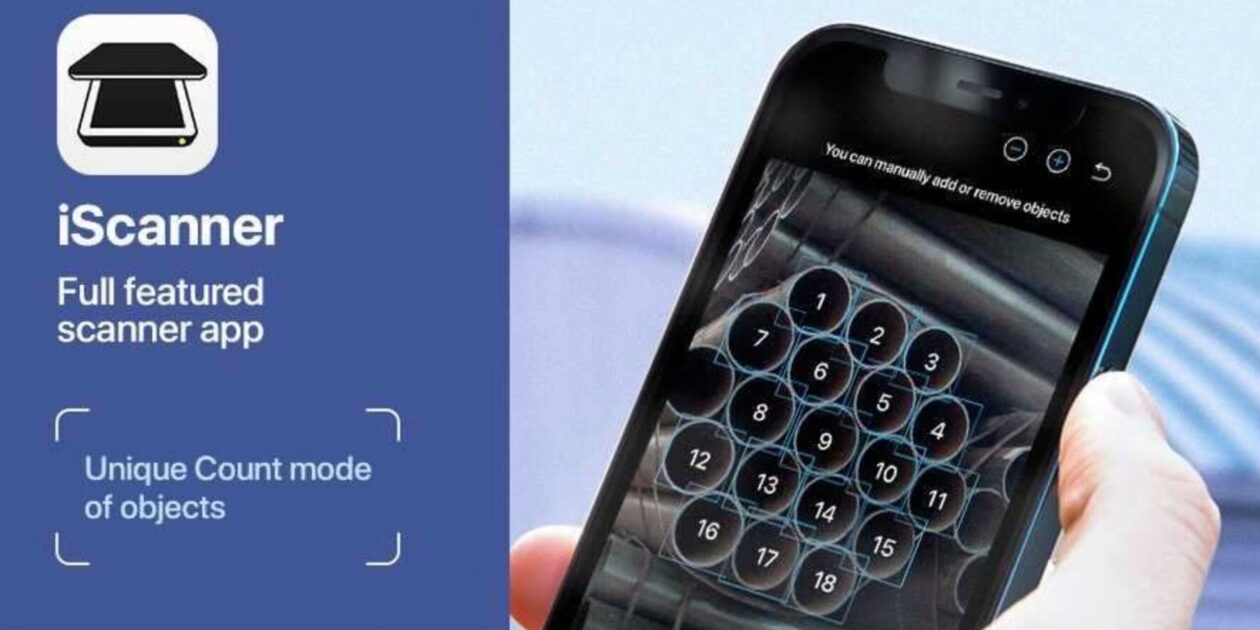 App iScanner permite contar objetos pela câmera do iPhone - MacMagazine