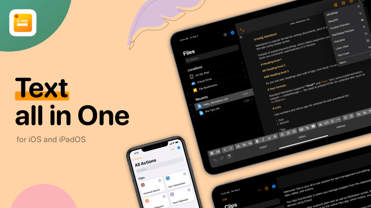 Gerencie textos em Markdown como um profissional com o Taio - MacMagazine