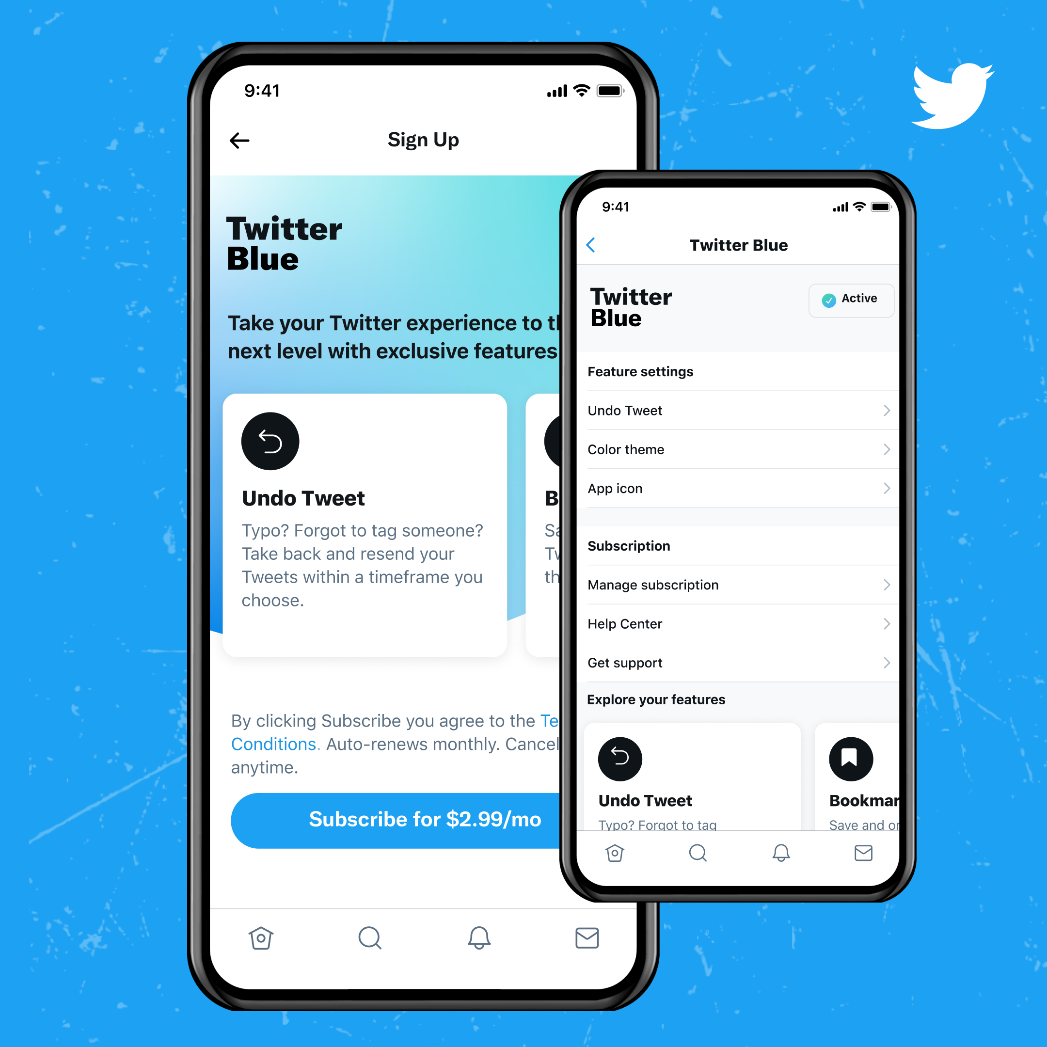 Twitter Blue já está disponível na Austrália e no Canadá - MacMagazine