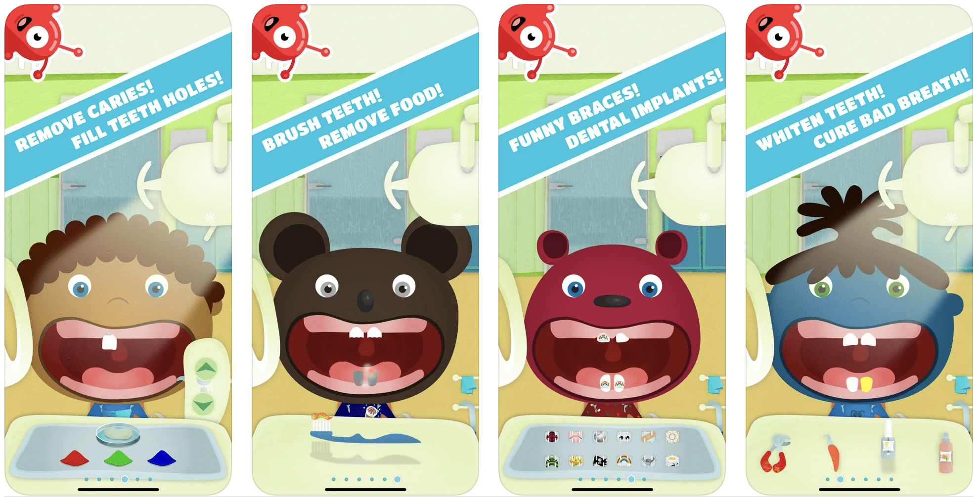 Promoções na App Store: Tiny Dentist, Draw Maps: Mapa Notas, Records e ...