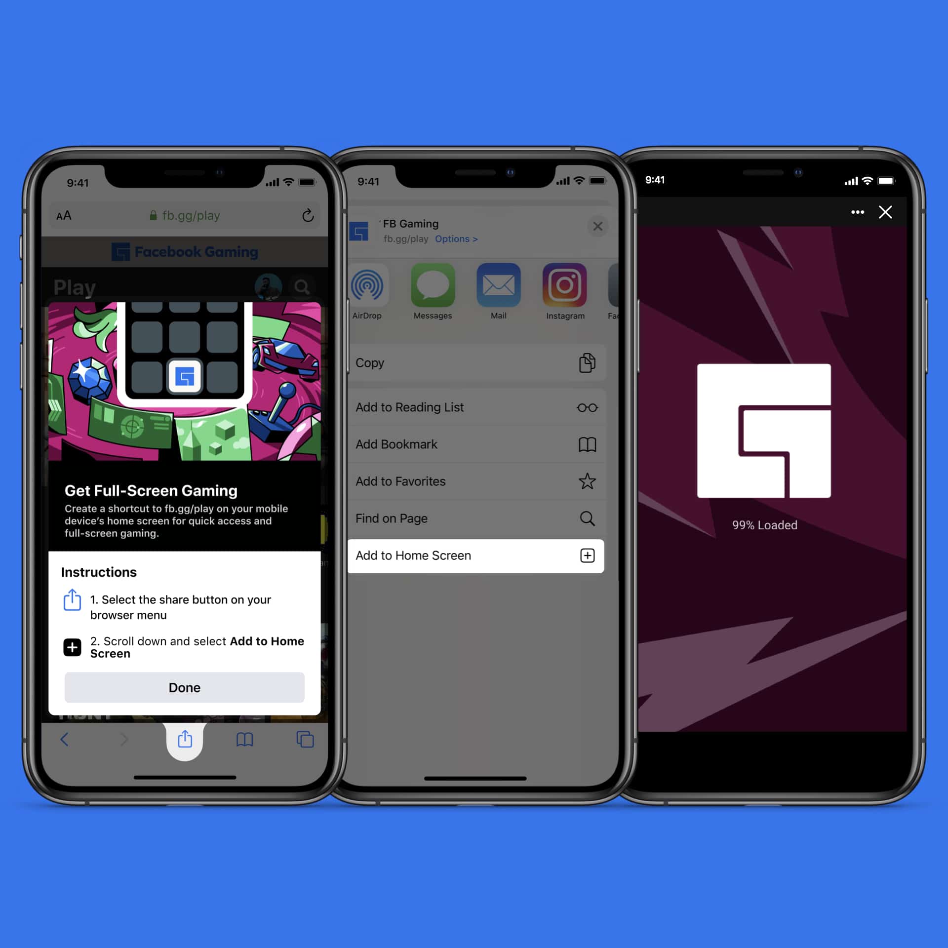 Facebook Gaming chega "completo" ao iPhone via web app - MacMagazine