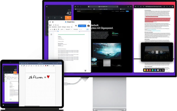 "Transforme" seu iPhone/iPad em um computador com o shiftscreen ...