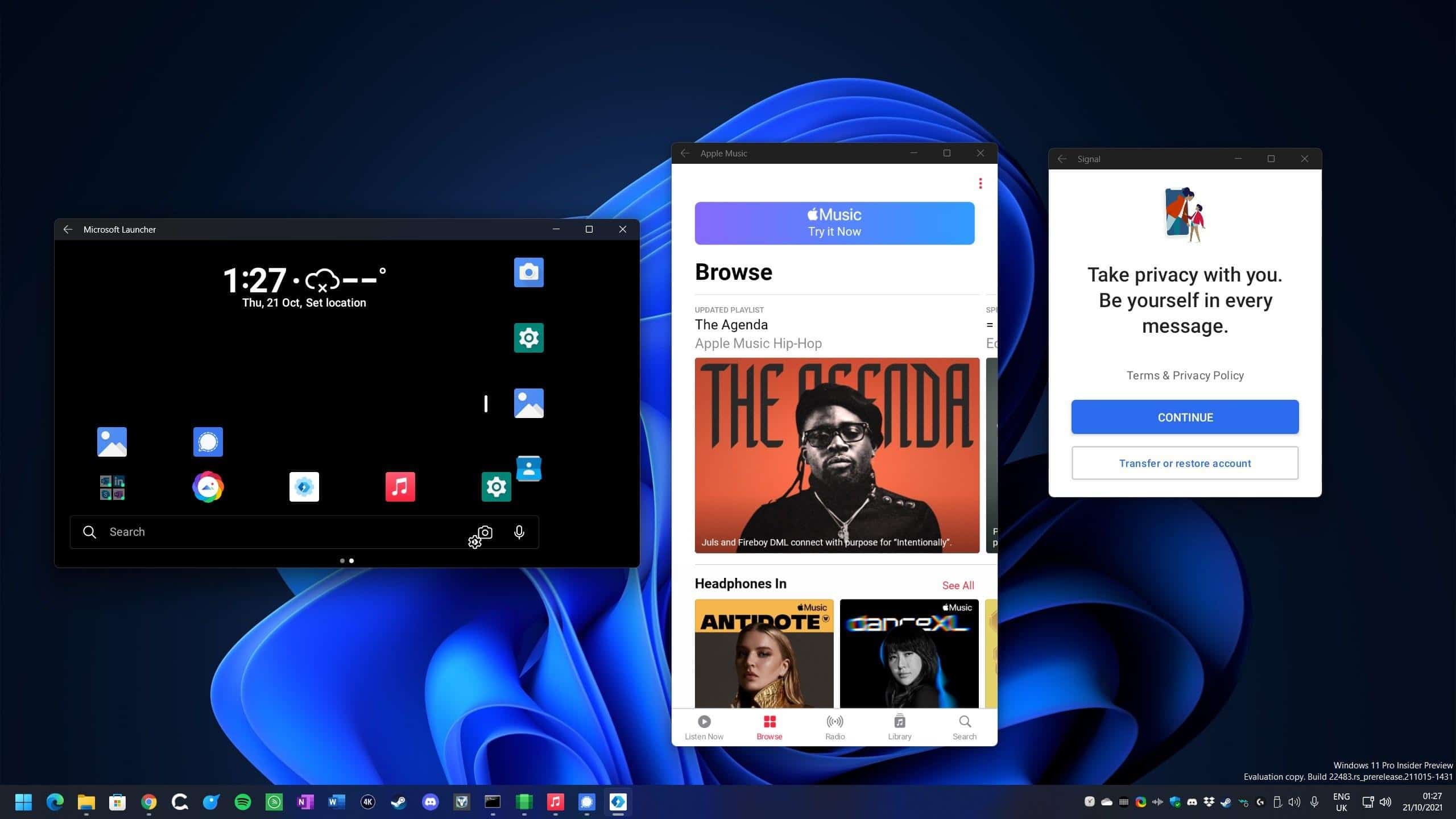 Beta do Windows 11 permite baixar app do Apple Music em PCs - MacMagazine