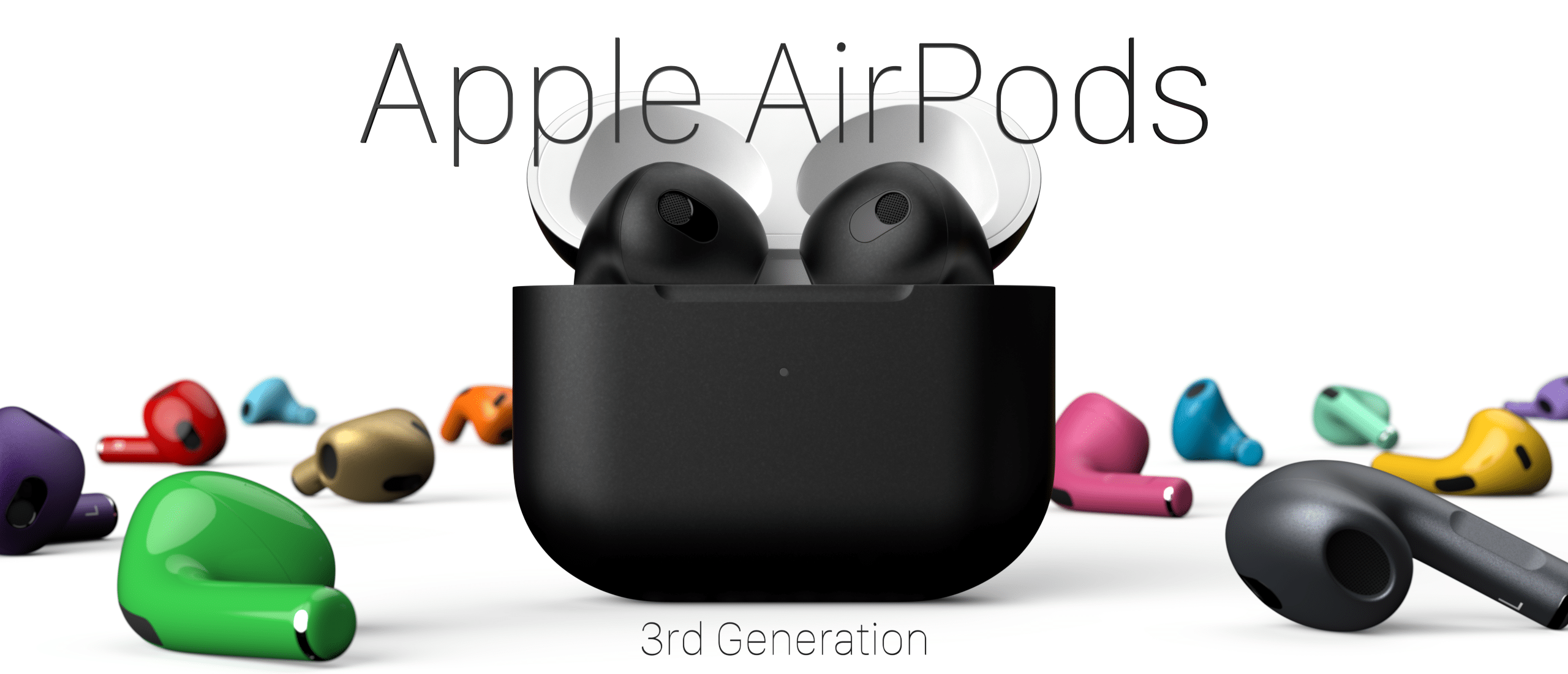 ColorWare já oferece serviço de pintura pros AirPods de 3ª geração ...