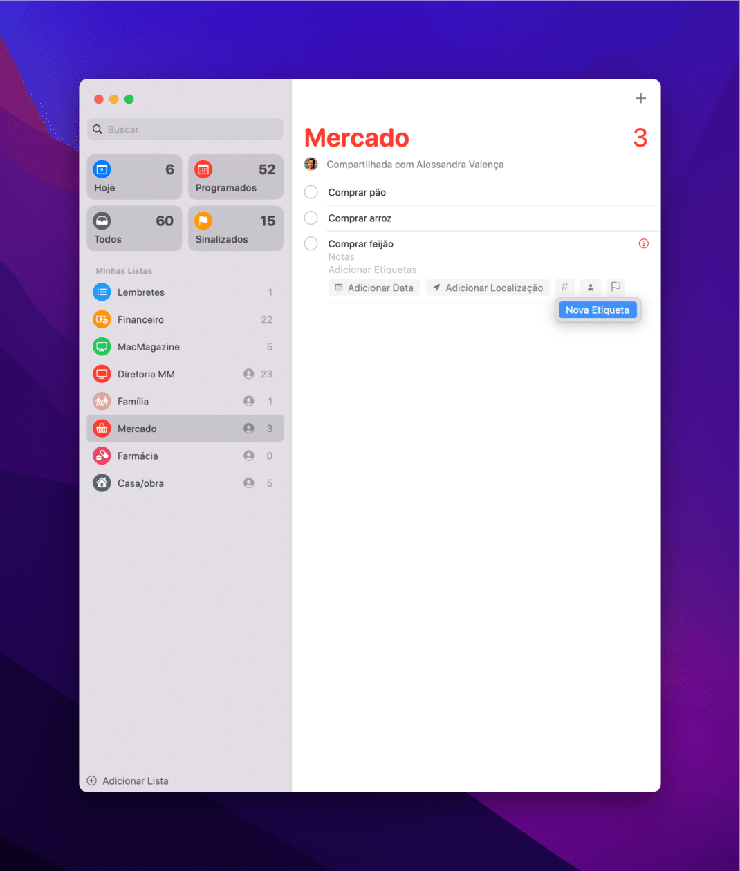 Como organizar seus lembretes com etiquetas [iPhone, iPad e Mac ...
