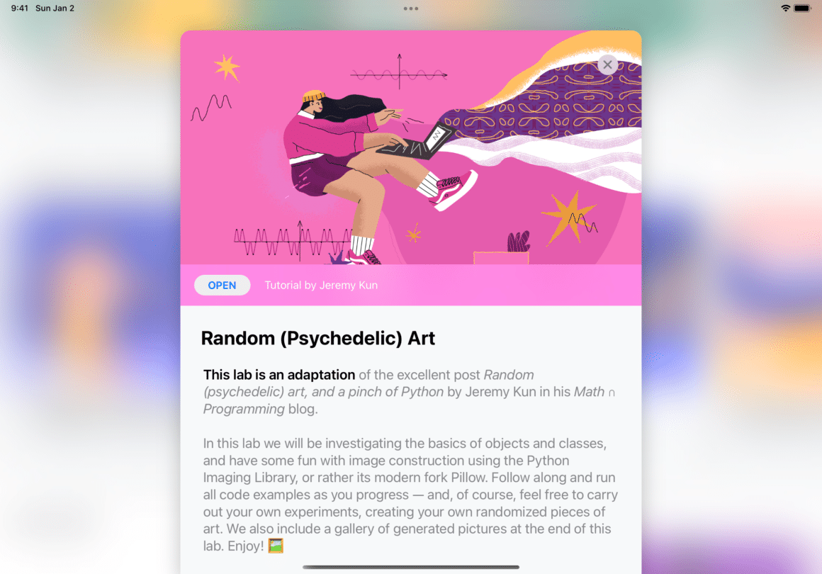 tinkerstellar lhe ajuda a aprender Python de maneira fácil - MacMagazine