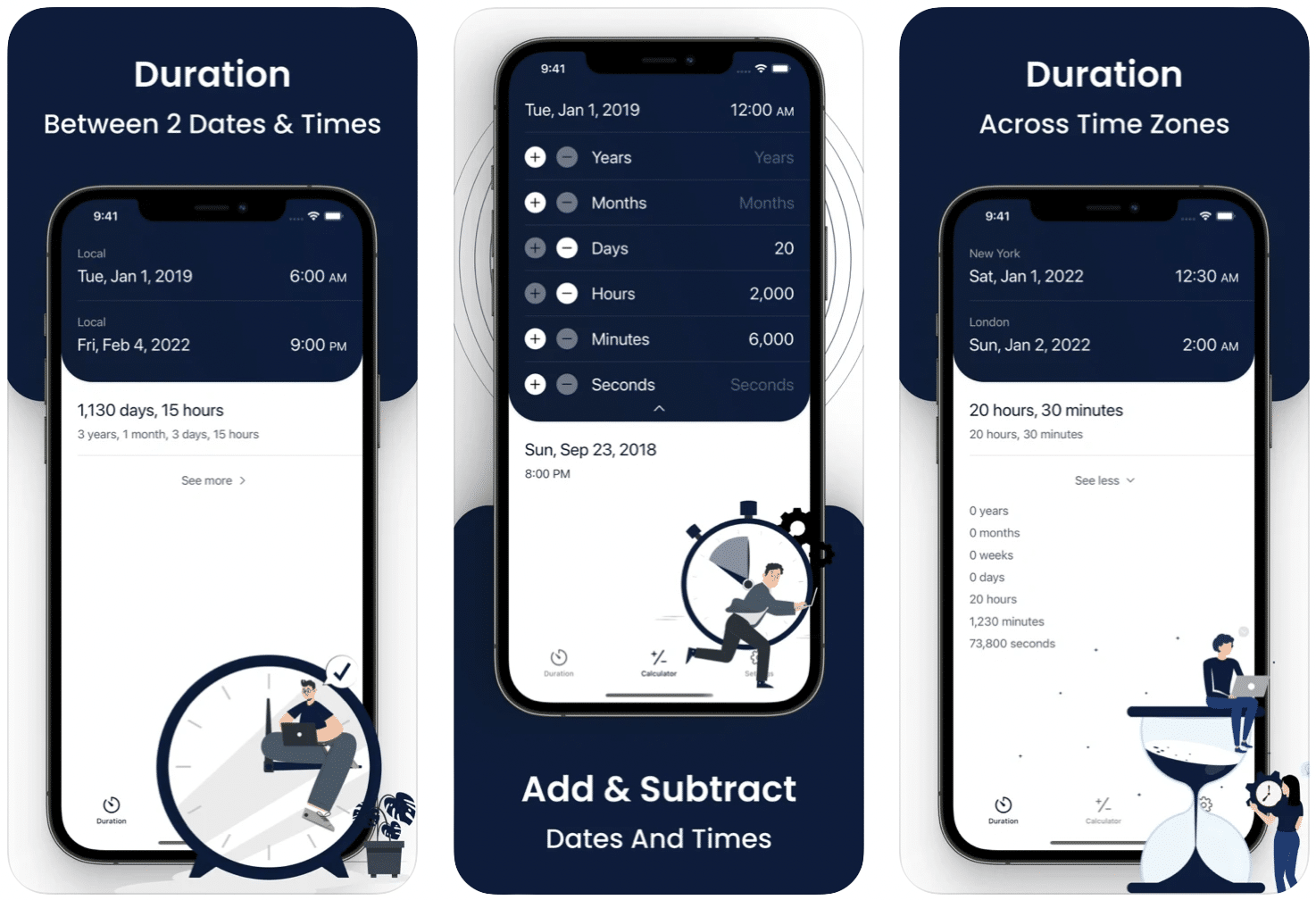 Promoções na App Store: Date & Time Calculator +, Chord, Magic Window e ...