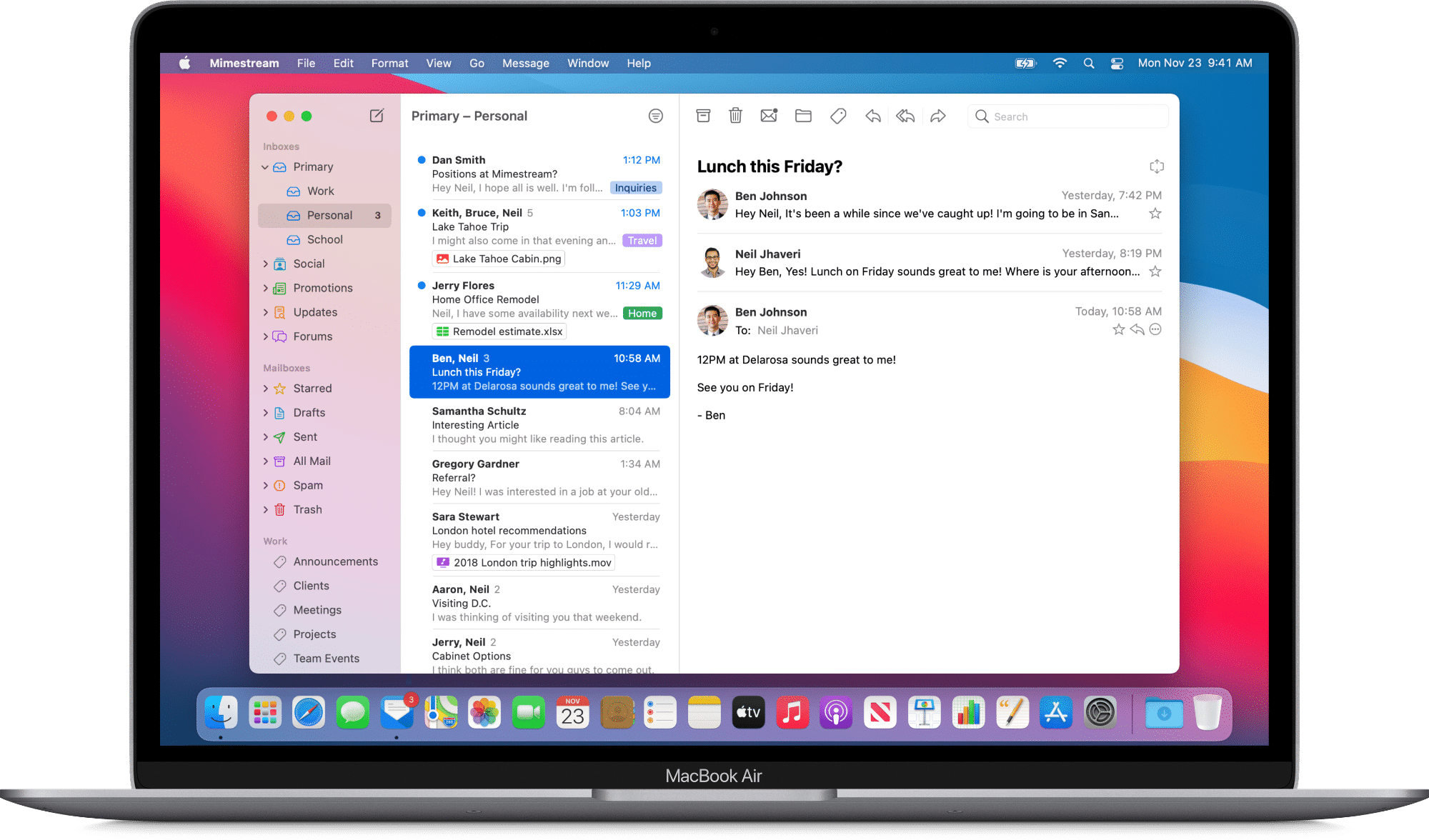 Mimestream otimiza experiência do Gmail no macOS - MacMagazine