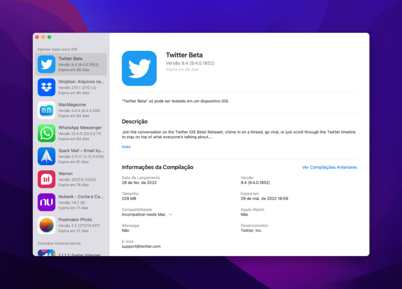 Como Testar Apps Beta No Testflight Iphone Ipad Mac E Apple Tv Macmagazine