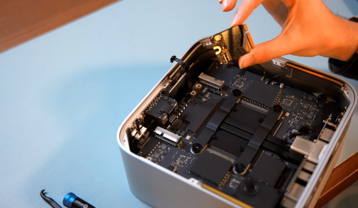 Bloqueio de software impede upgrade de SSD do Mac Studio - MacMagazine