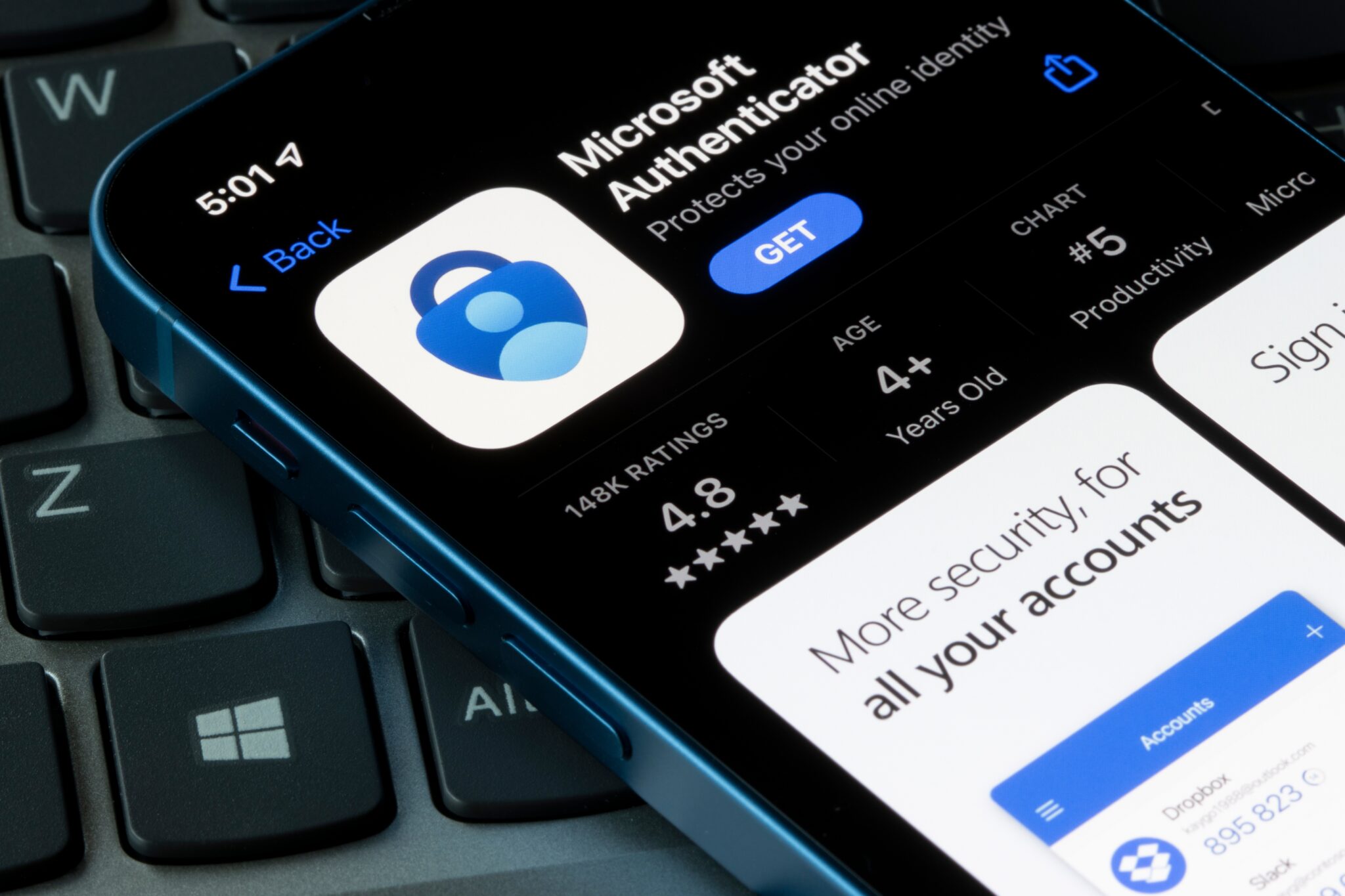 Microsoft Authenticator ganha gerador de senhas do Autofill - MacMagazine
