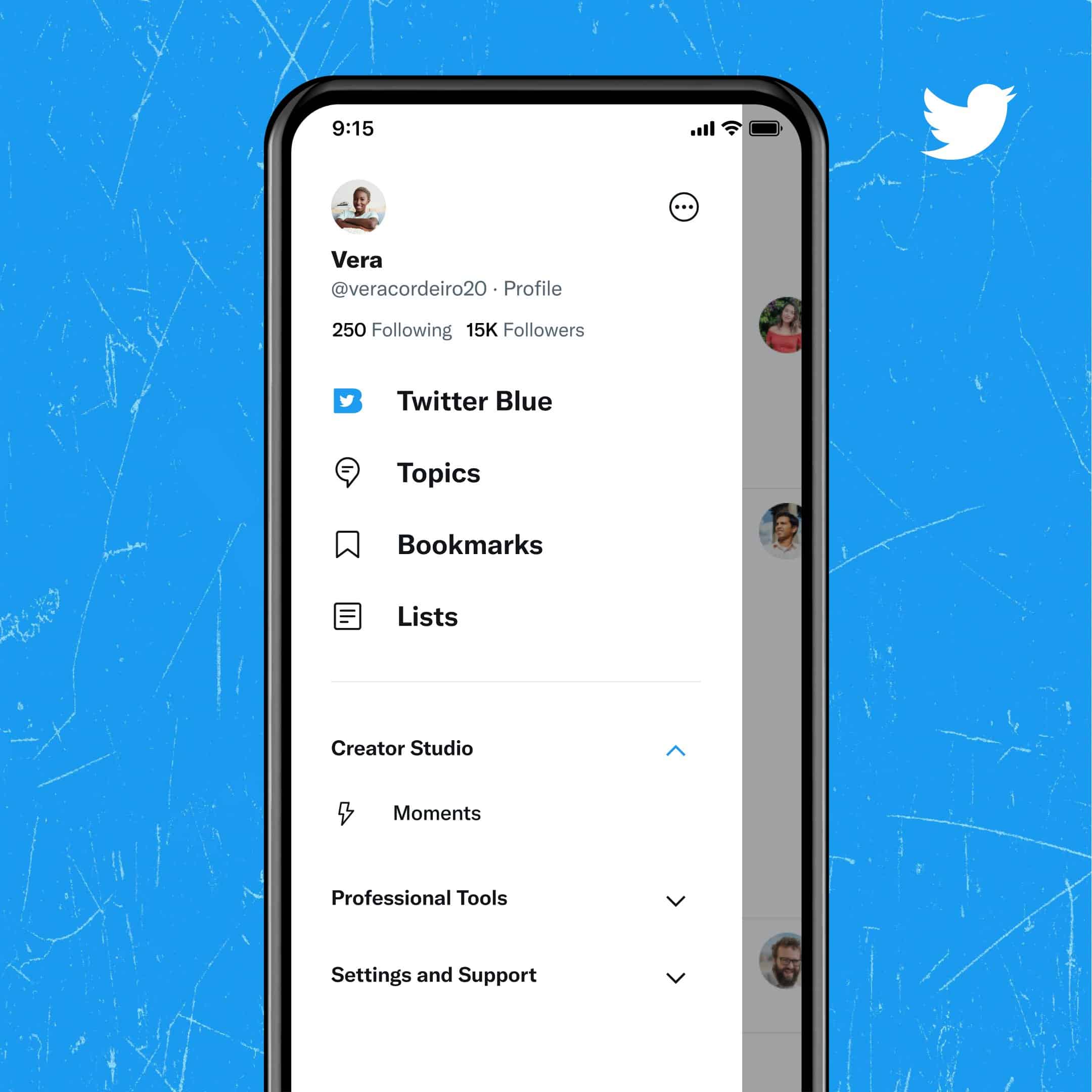 Twitter está testando nova barra de menus lateral no iOS - MacMagazine