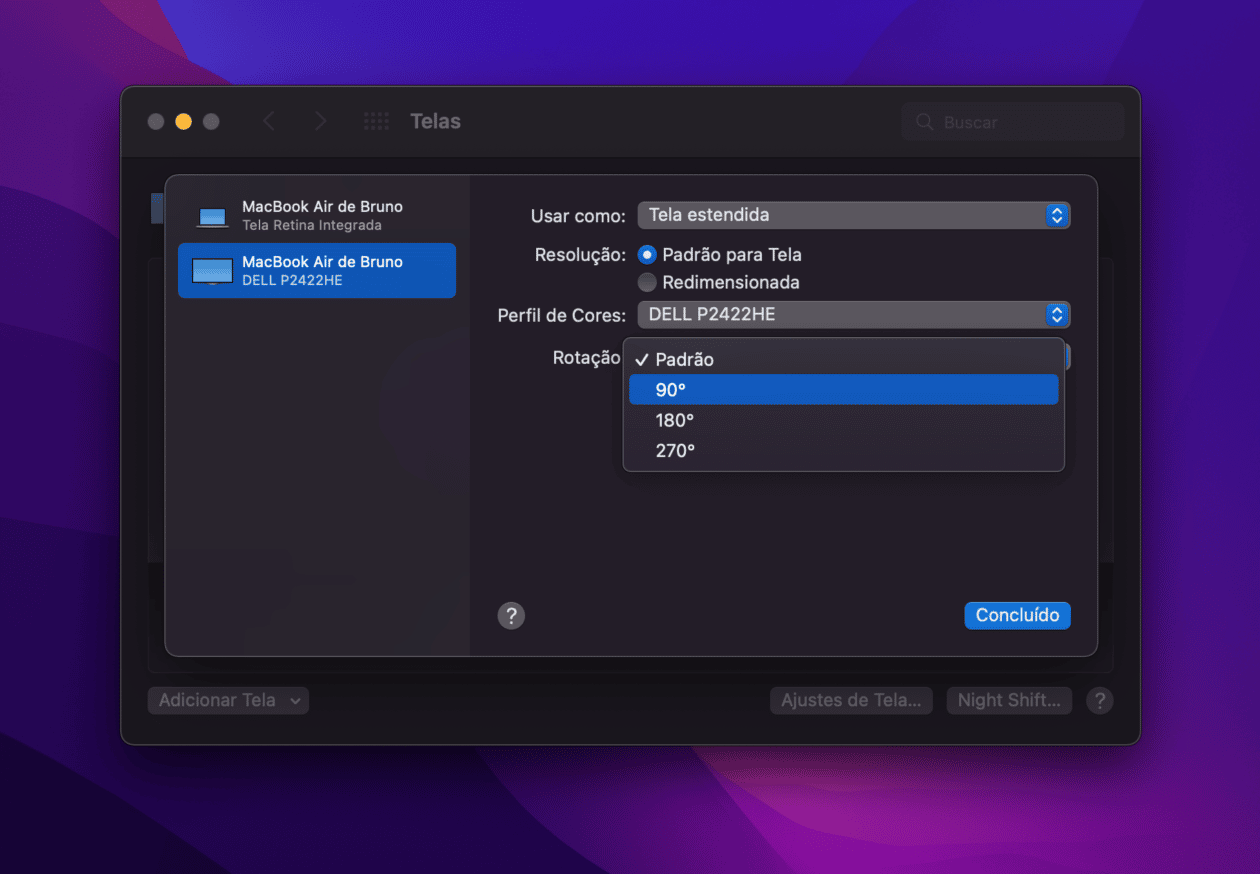 Como usar um monitor externo na vertical [Mac] - MacMagazine