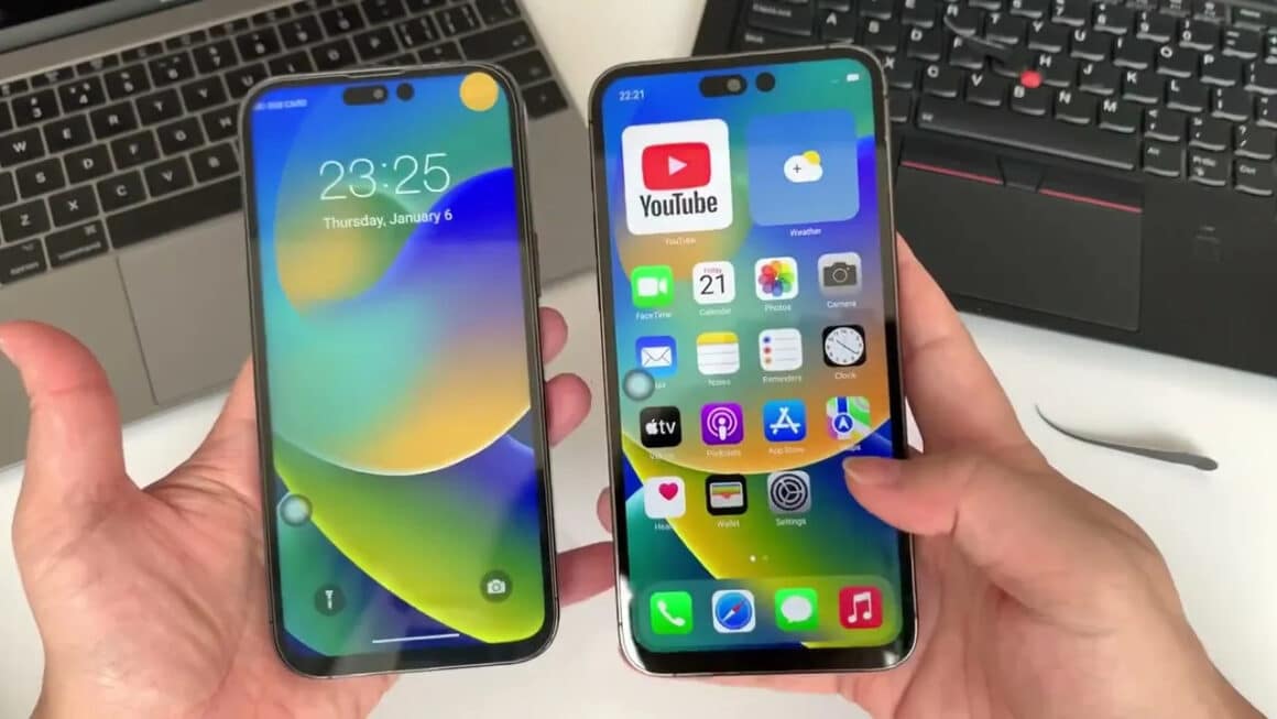 E já tem unboxing de clones do "iPhone 14 Pro Max" sendo feito - MacMagazine