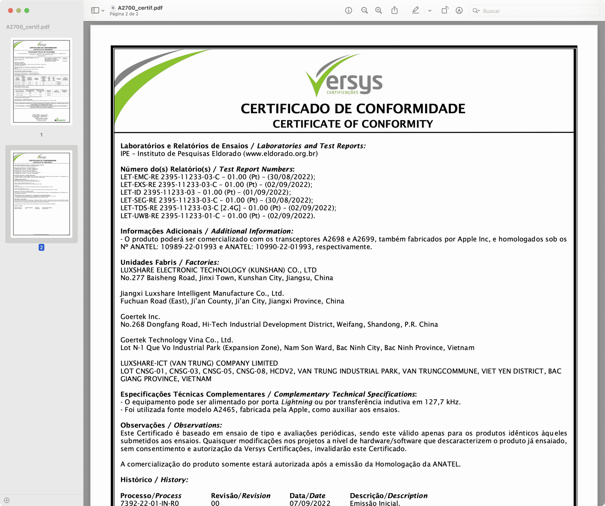 Anatel homologa os AirPods Pro de segunda geração - MacMagazine