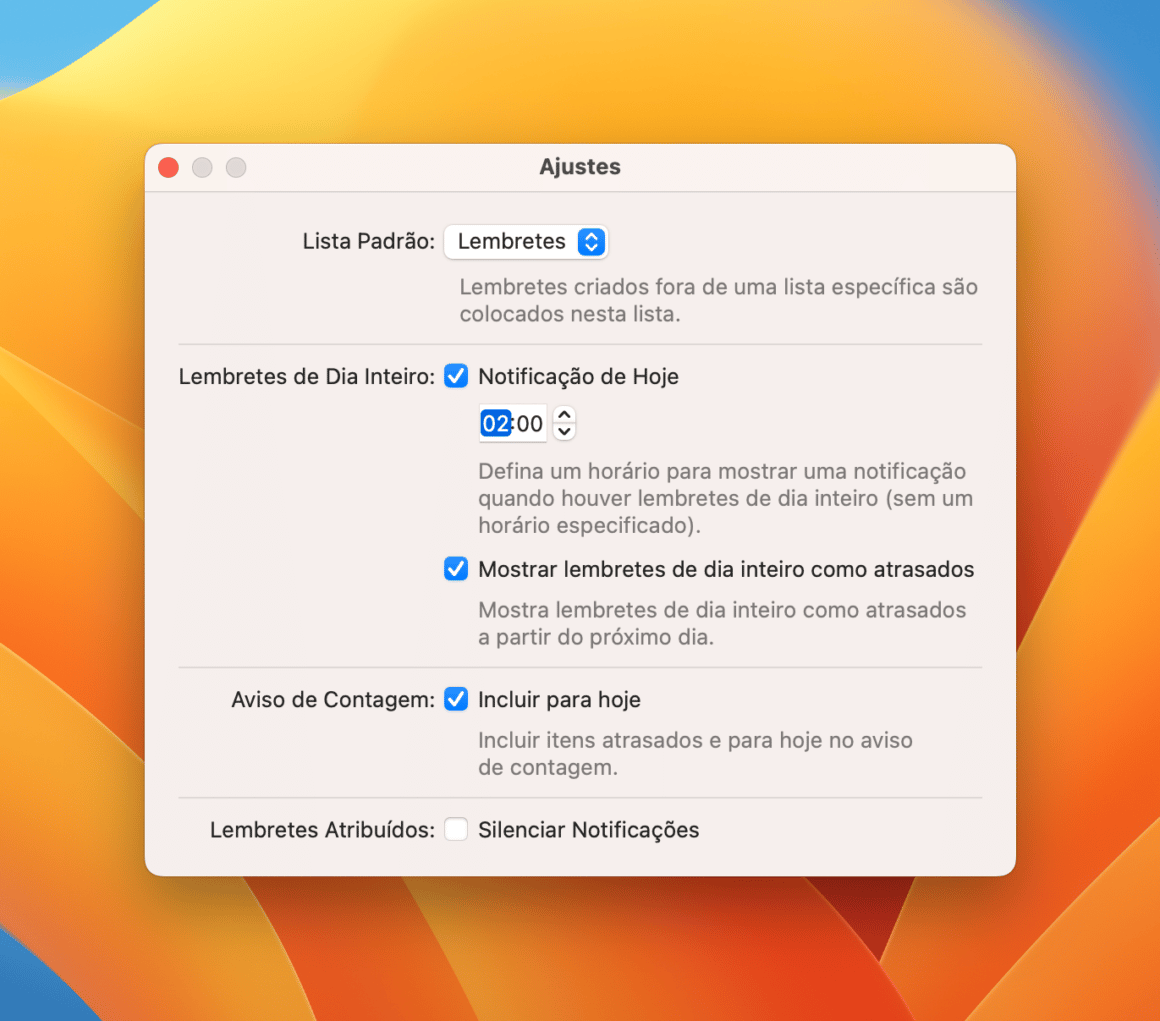Como mostrar o número de lembretes atrasados e do dia no ícone [Mac ...