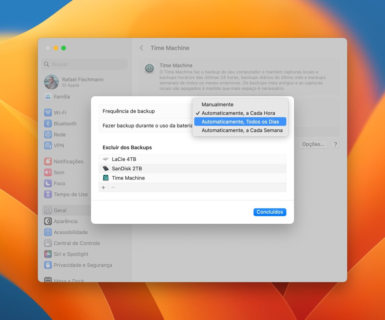 Time Machine: como alterar a frequência dos backups no Mac - MacMagazine