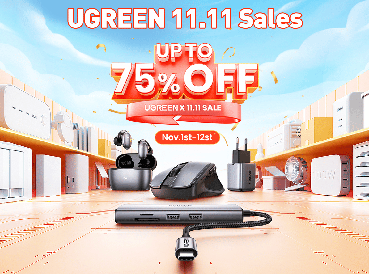 Aproveite descontos de até 75% com as ofertas da UGREEN! - MacMagazine