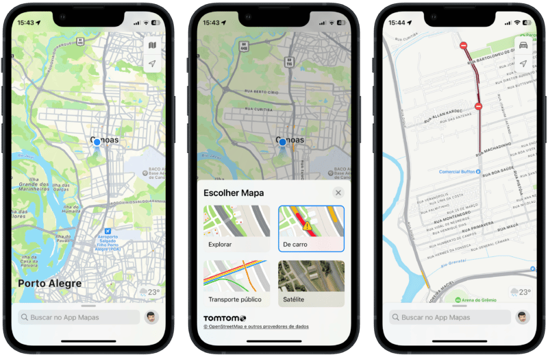 Mapas: como saber se um trajeto está lento ou parado [iPhone, iPad e ...