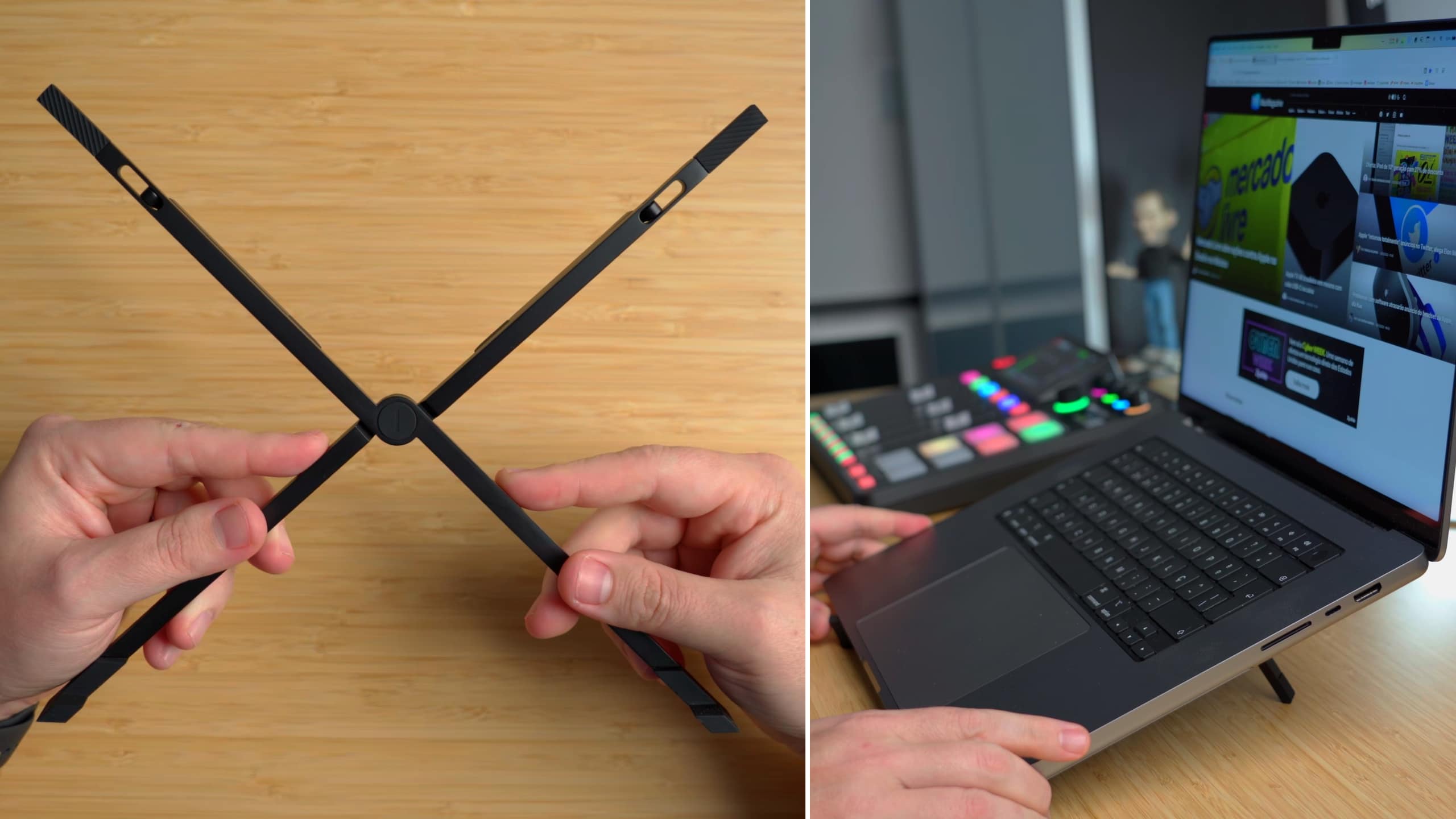 Vídeo: esse é o Fold Laptop Stand, da Native Union - MacMagazine