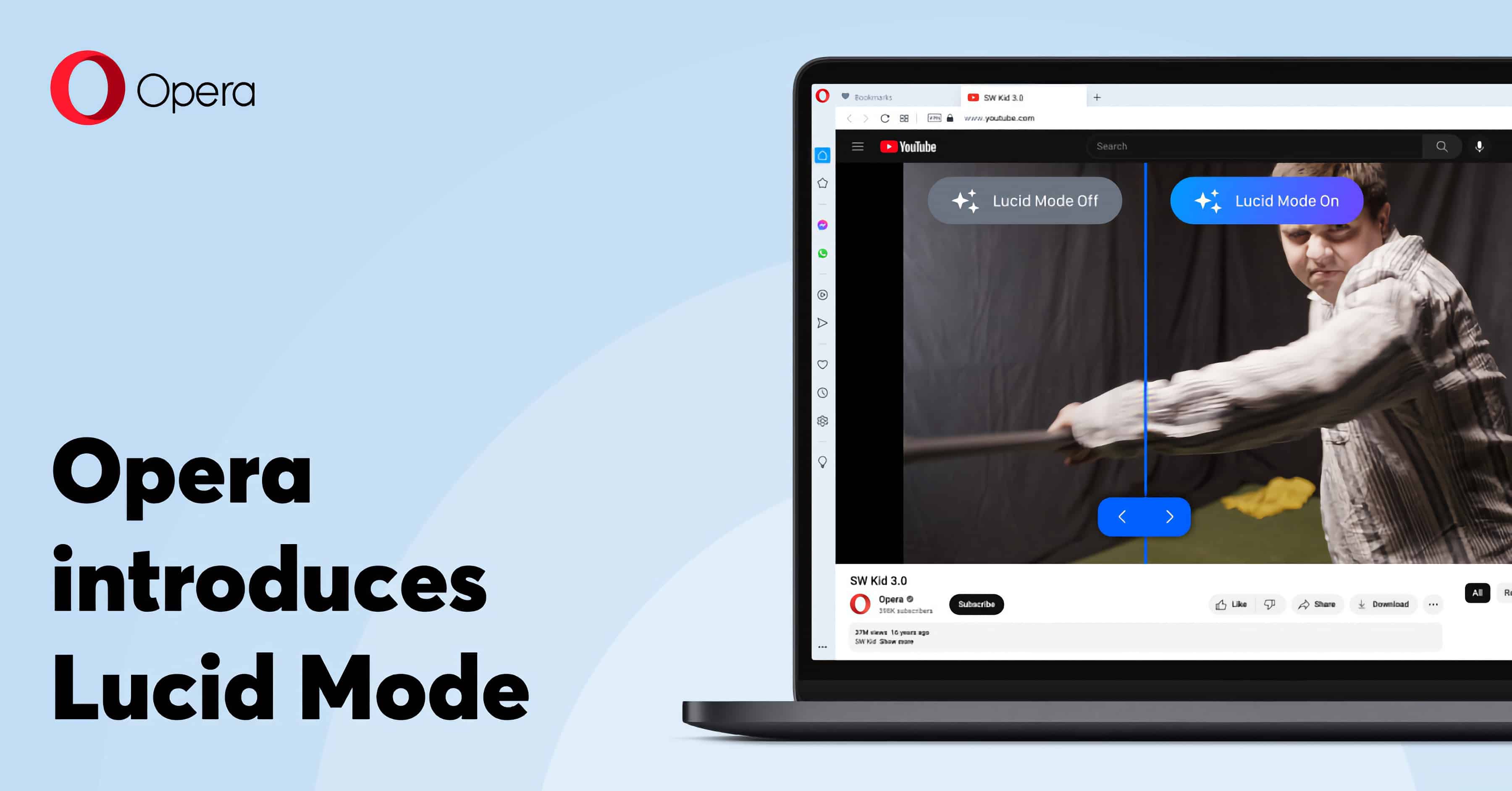 Opera lança recurso que melhora a nitidez de vídeos - MacMagazine