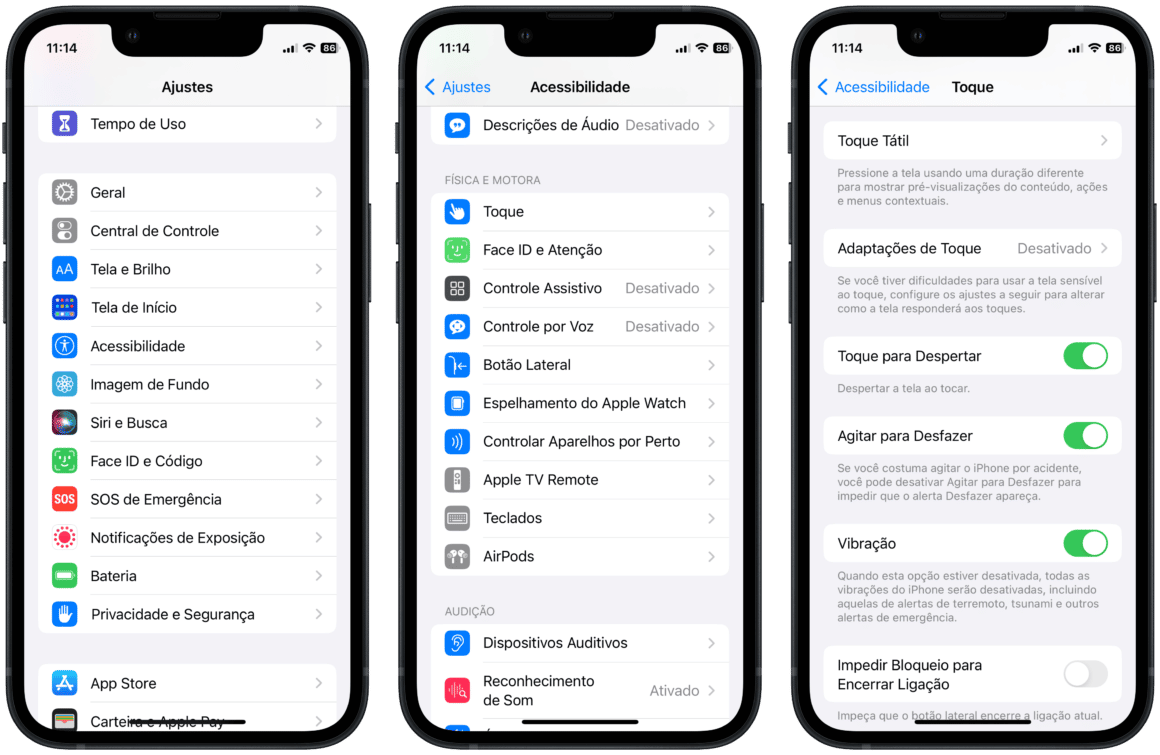 Como usar gestos para desfazer/refazer a digitação [iPhone e iPad ...