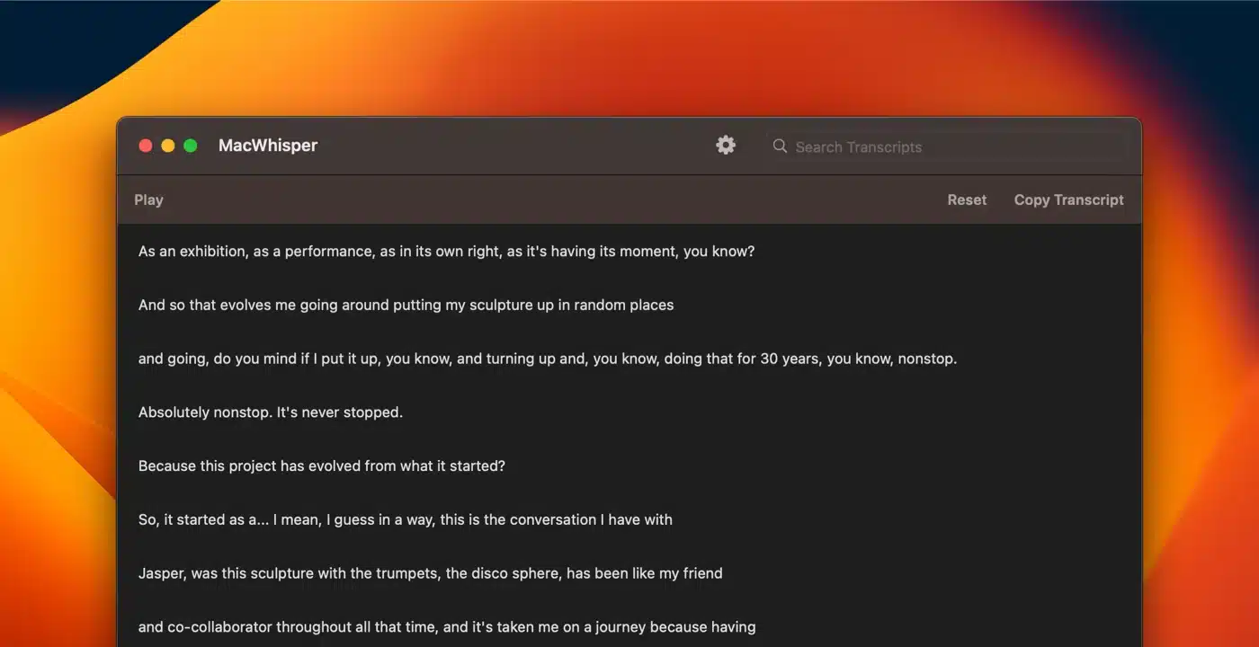 MacWhisper usa tecnologia da OpenAI para gerar transcrições - MacMagazine MacWhisper usa tecnologia da OpenAI para gerar transcrições - MacMagazine