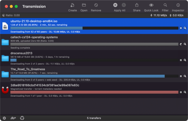 Transmission 4 é lançado com suporte a Macs com Apple Silicon e visual ...