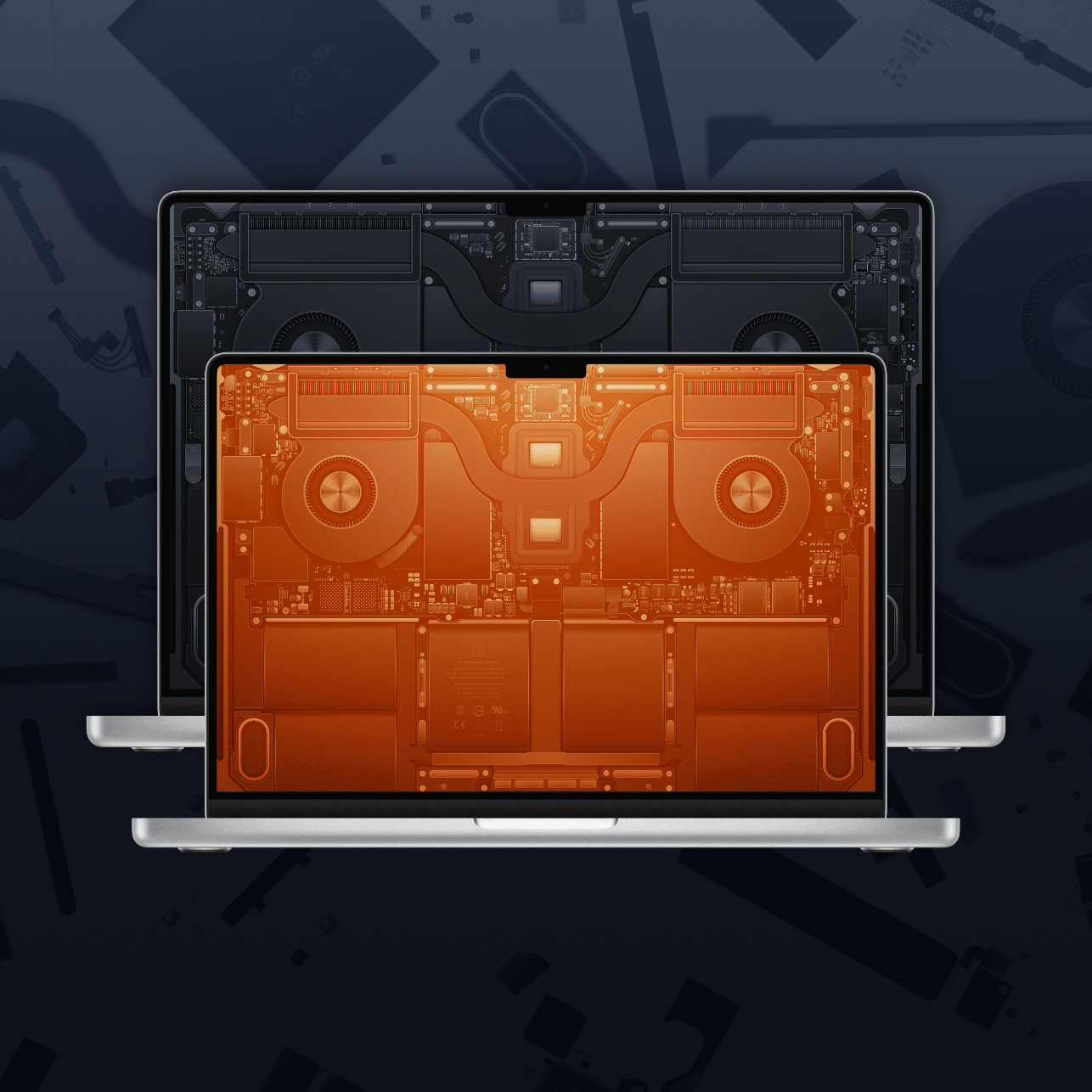 Download wallpapers with schematics for MacBooks Pro (M2) – Archyde