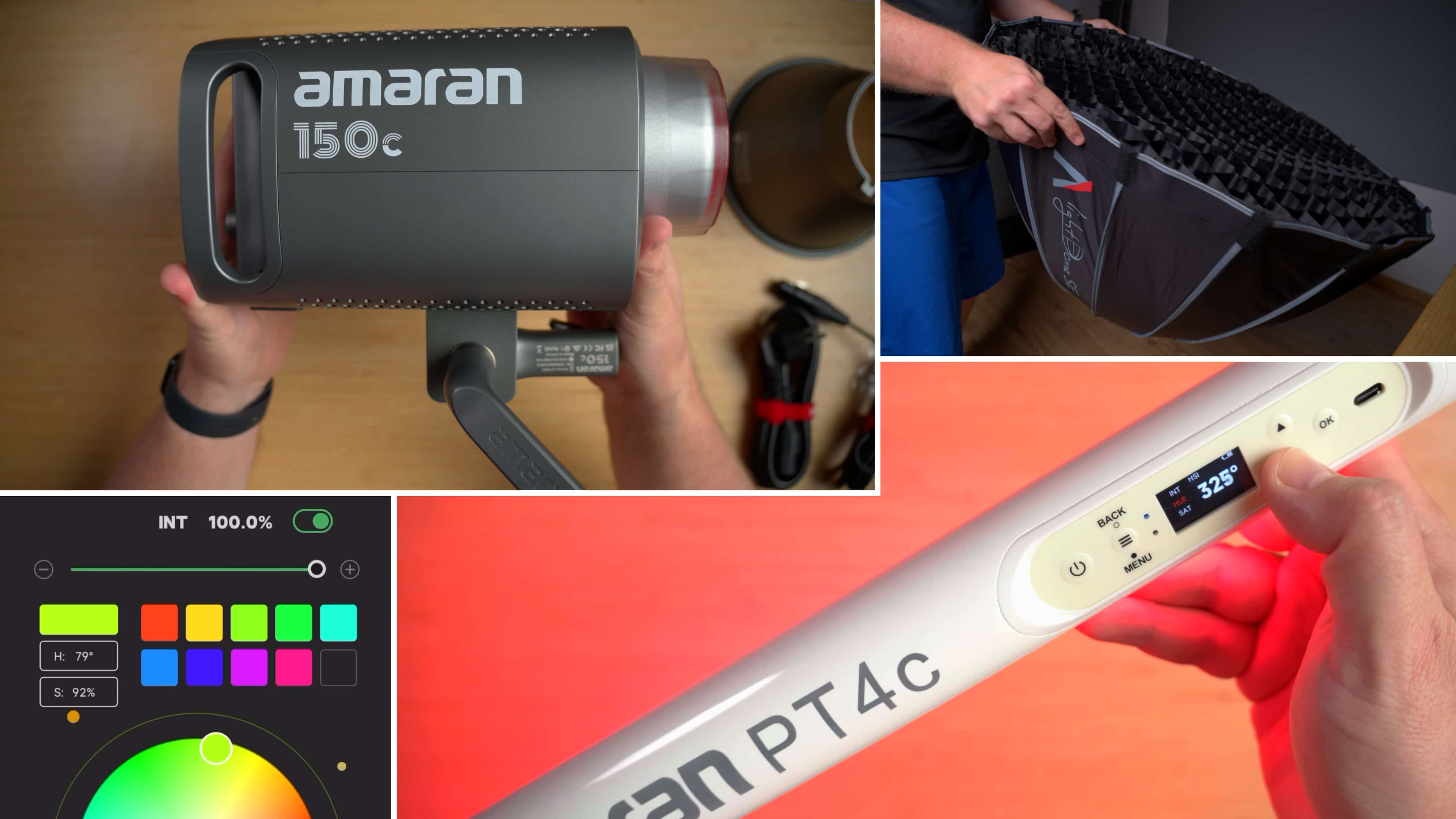 Video: amaran 150c and PT4c — new RGB lights from Aputure! – Archyde