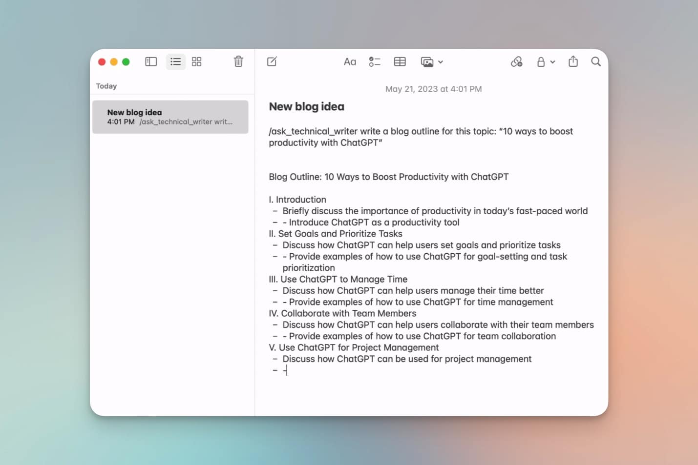 BoltAI integra ChatGPT ao macOS com assistentes e comandos - MacMagazine