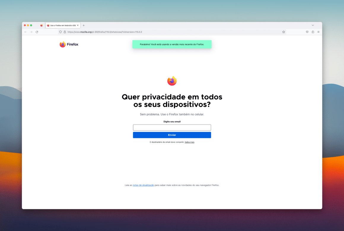 Firefox 116 chega com atalhos no painel lateral, indicador de volume em ...