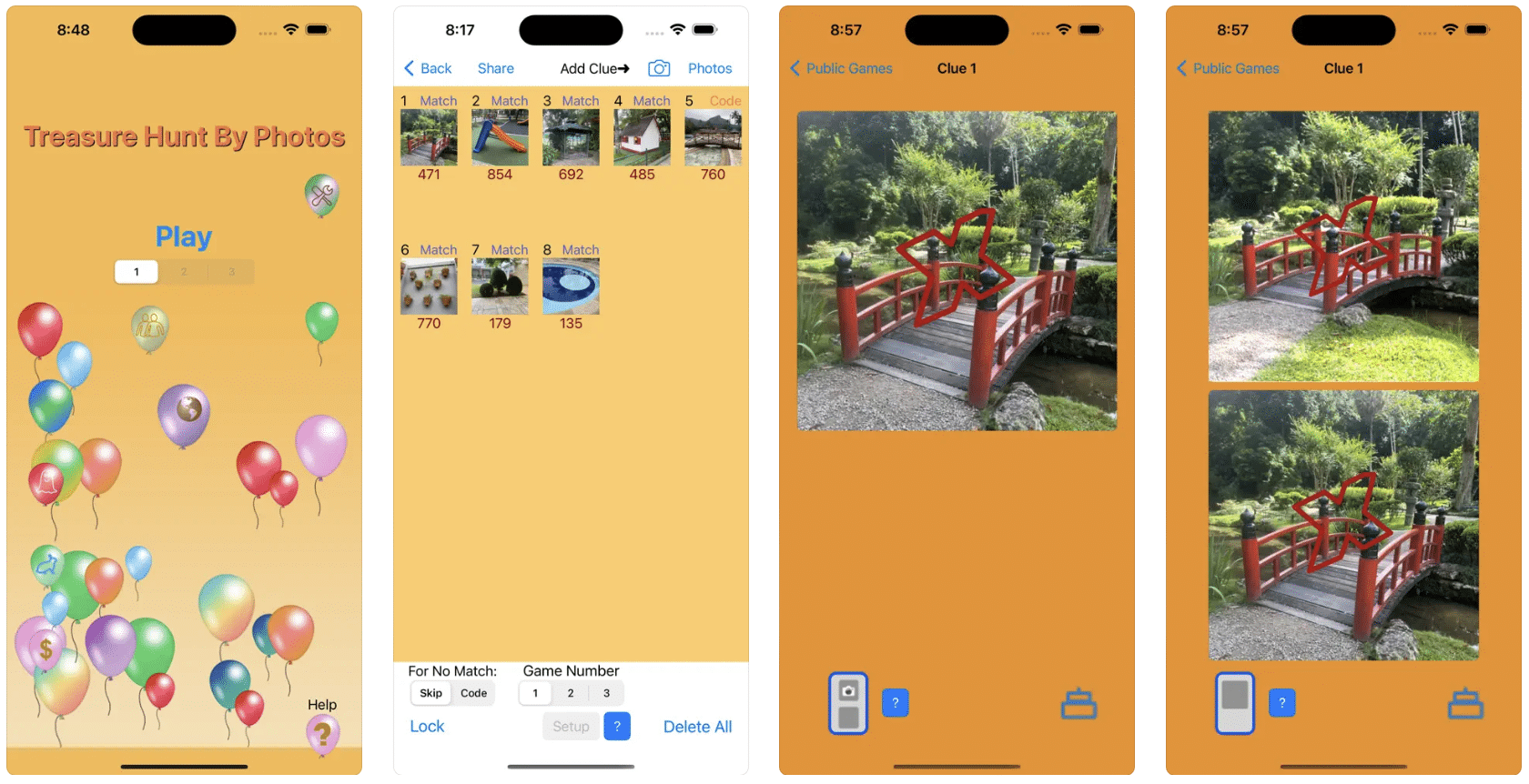 Promoções na App Store: Treasure Hunt By Photos, All In One Memo ...