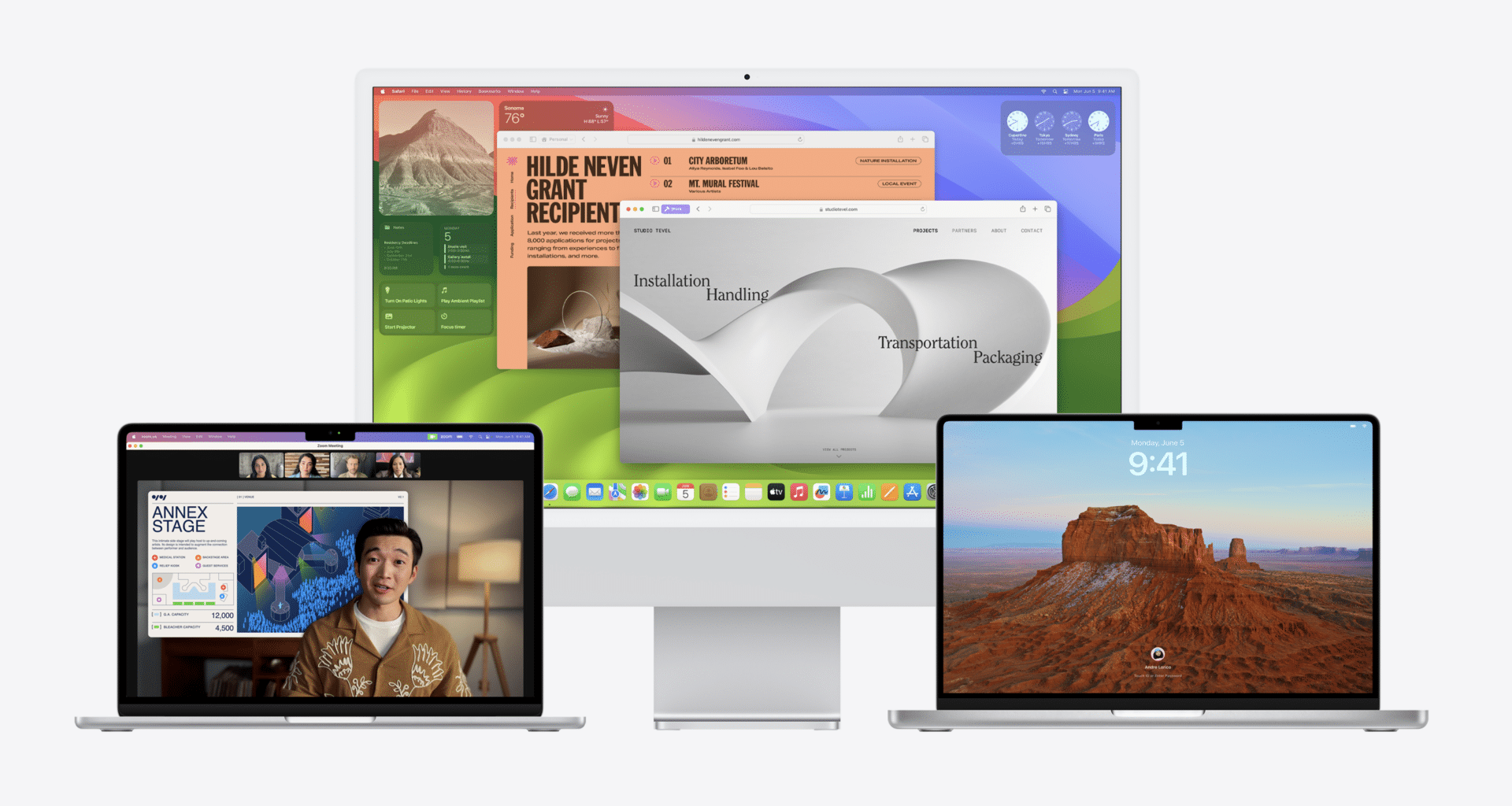 macOS Sonoma 14 é liberado com nova tela bloqueada, widgets na Mesa (Desktop) e mais - MacMagazine
