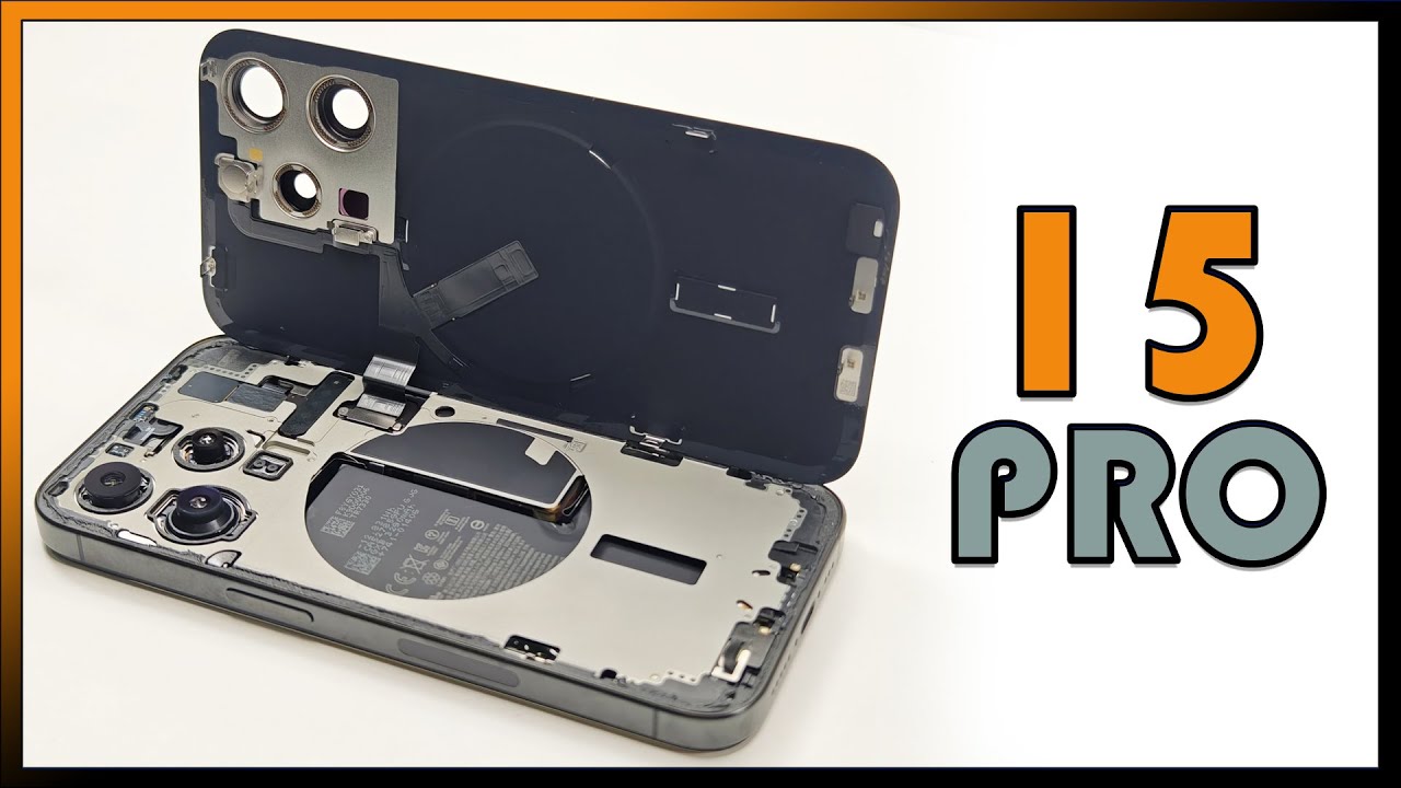Disassembling the iPhone 15 Pro proves how easy it is to remove the ...