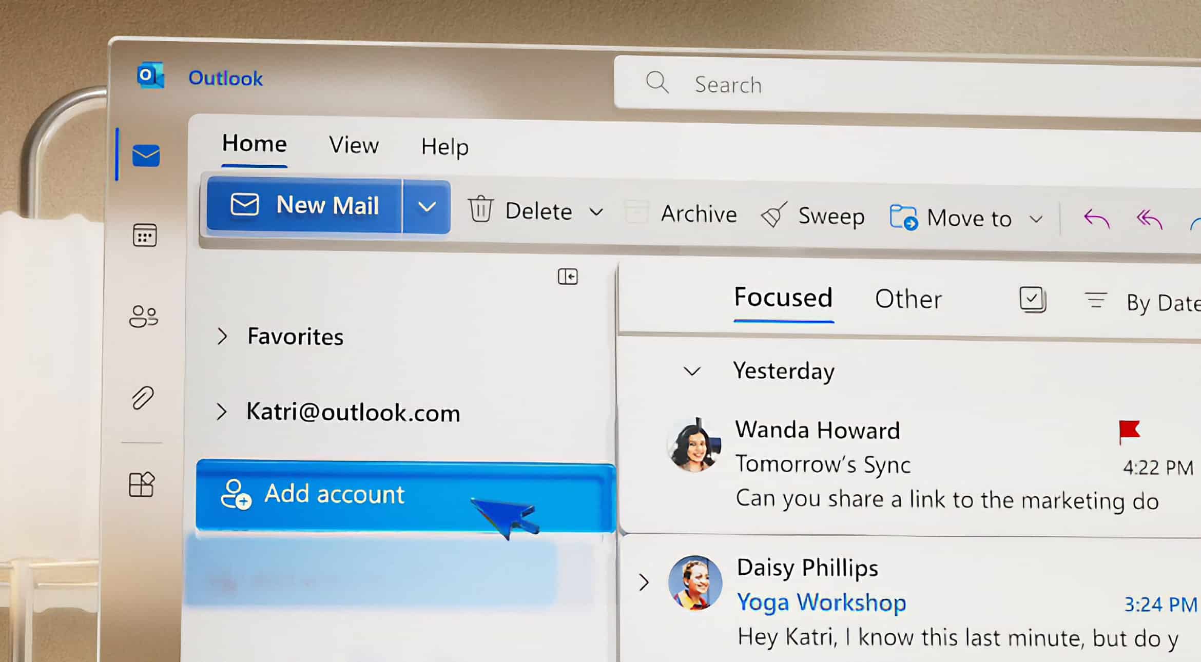 Agora é possível adicionar contas do iCloud no novo Outlook para Windows - MacMagazine