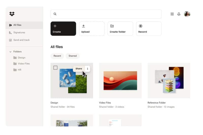 Dropbox ganha redesign na web, recursos alimentados por IA e novos ...
